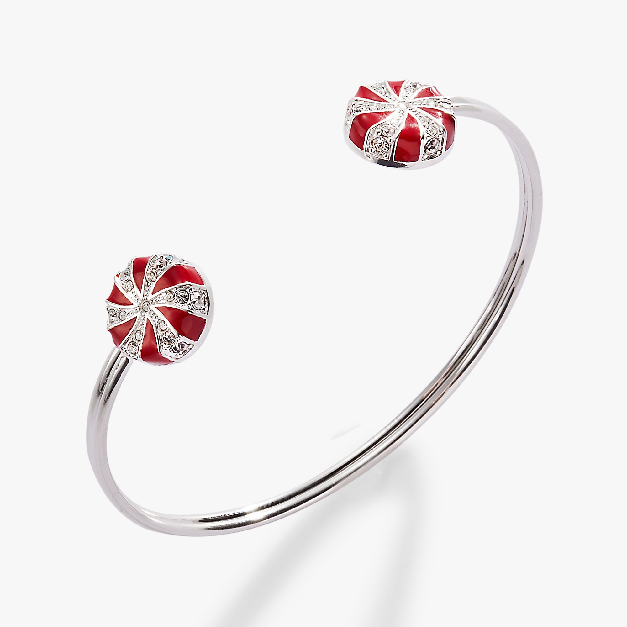 Holiday Peppermint Cuff Bracelet Alex and Ani