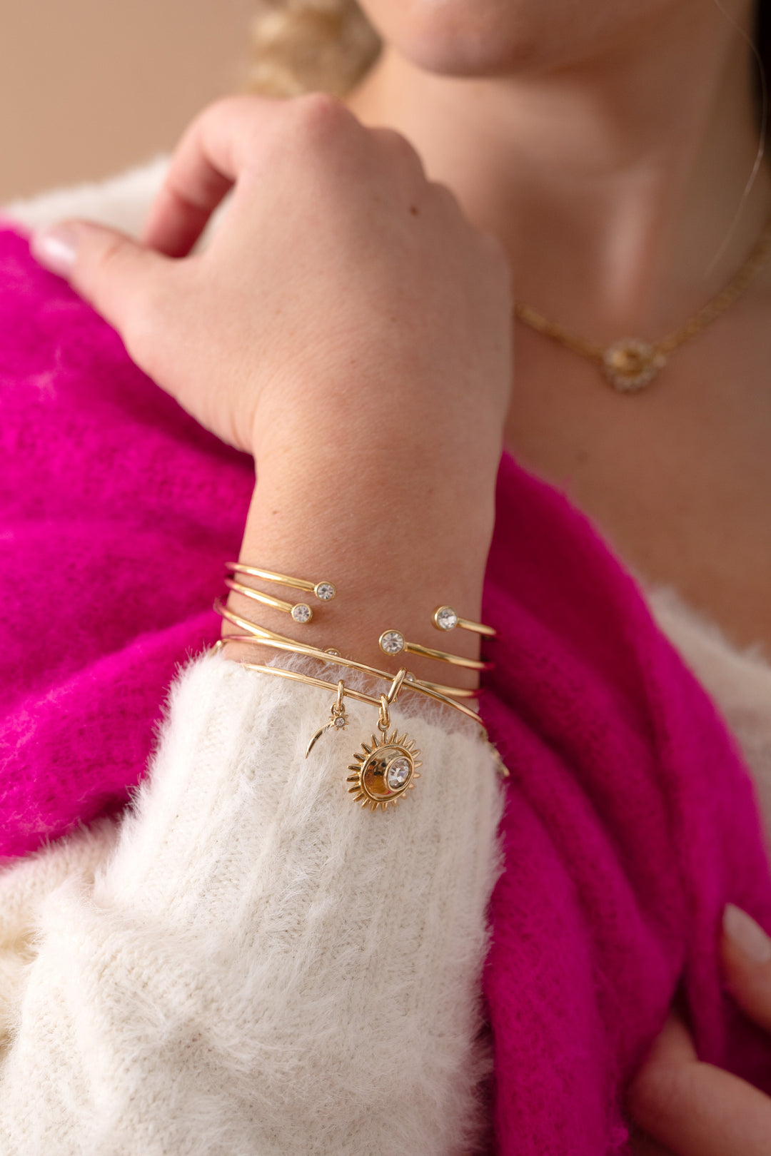 Multi Crystal Hinge Cuff Bracelet | Alex and Ani – ALEX AND ANI