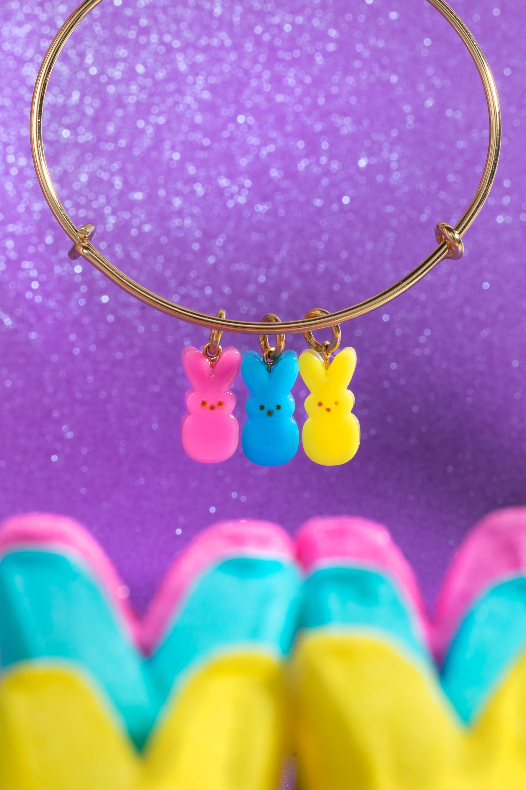 PEEPS® Bunny Multi-Charm Bangle | Alex and Ani – ALEX AND ANI