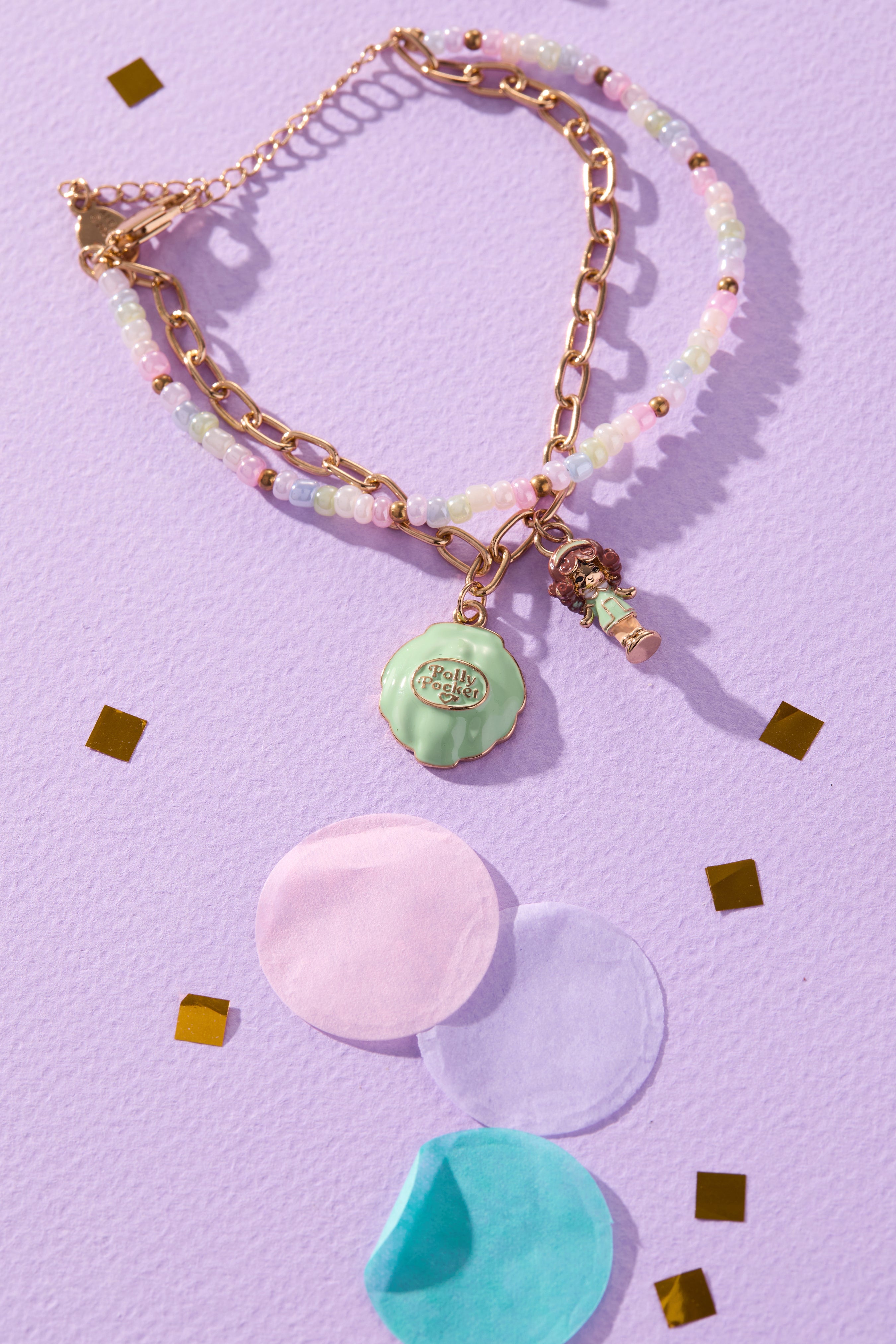 Polly Pocket™ 2 Row Charm Bracelet | Alex and Ani – ALEX AND ANI
