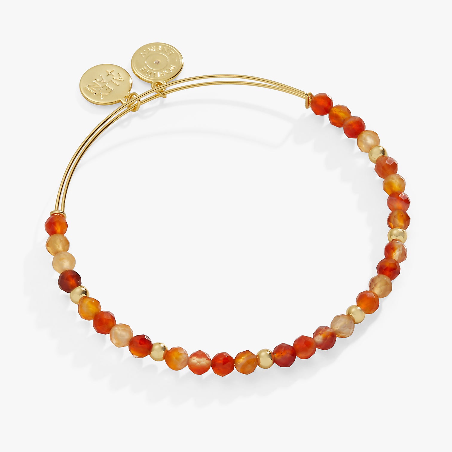 Carnelian Beaded Bangle – ALEX AND ANI
