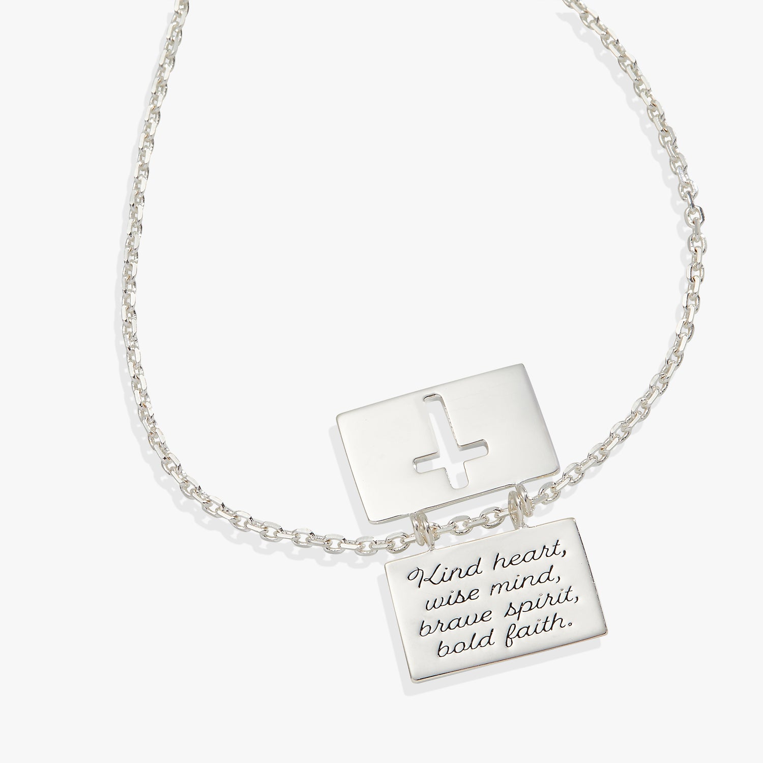 Modern Cross Necklace – ALEX AND ANI
