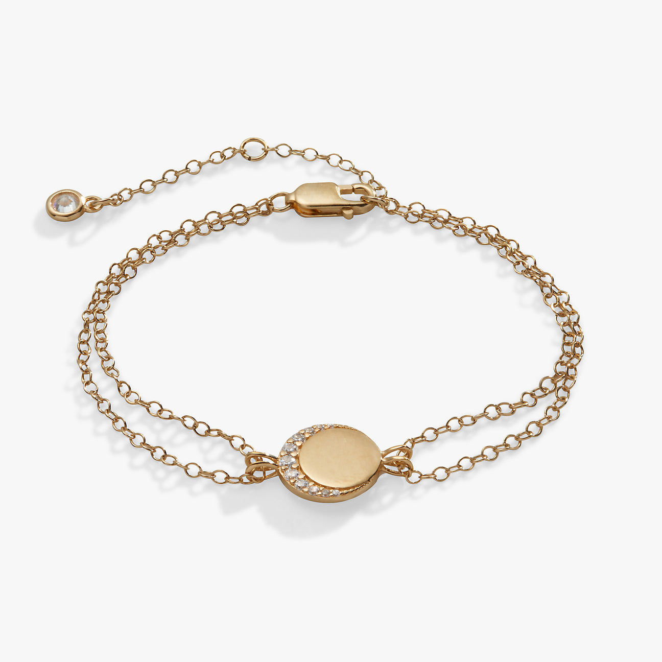 Crescent Moon Chain Bracelet – ALEX AND ANI