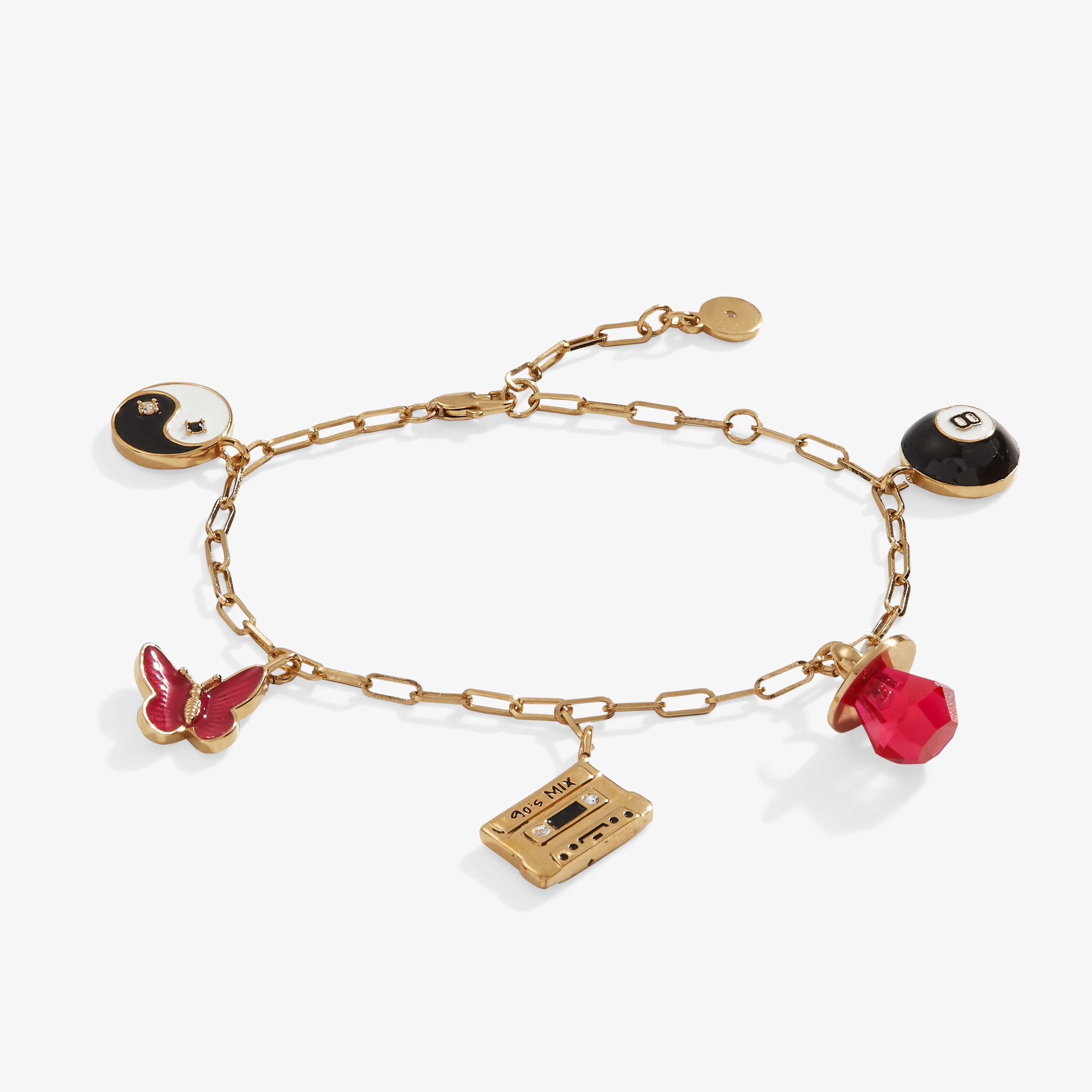‘90s Nostalgia Charm Bracelet – ALEX AND ANI