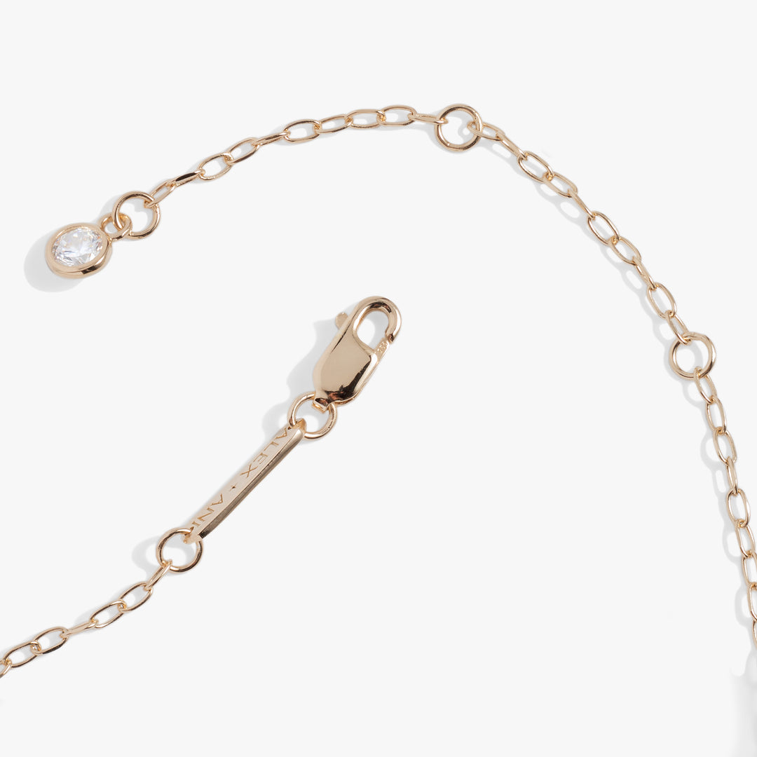 Precious Elongated Initial Necklace M | Alex and Ani – ALEX AND ANI