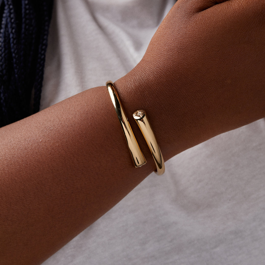 Starburst Hinge Bypass Cuff – ALEX AND ANI