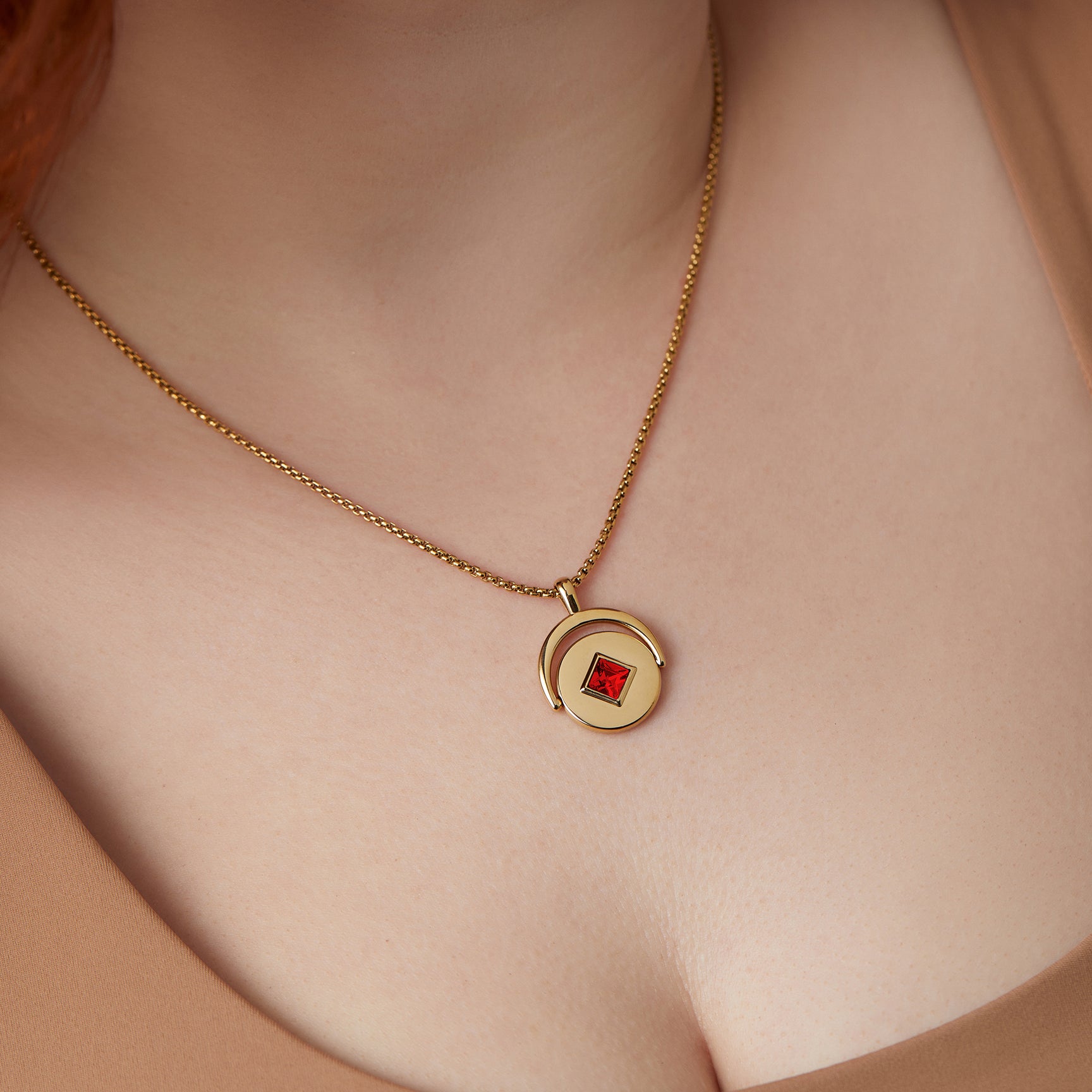 July Birthstone and Flower Flip Charm Necklace | Alex and Ani – ALEX ...