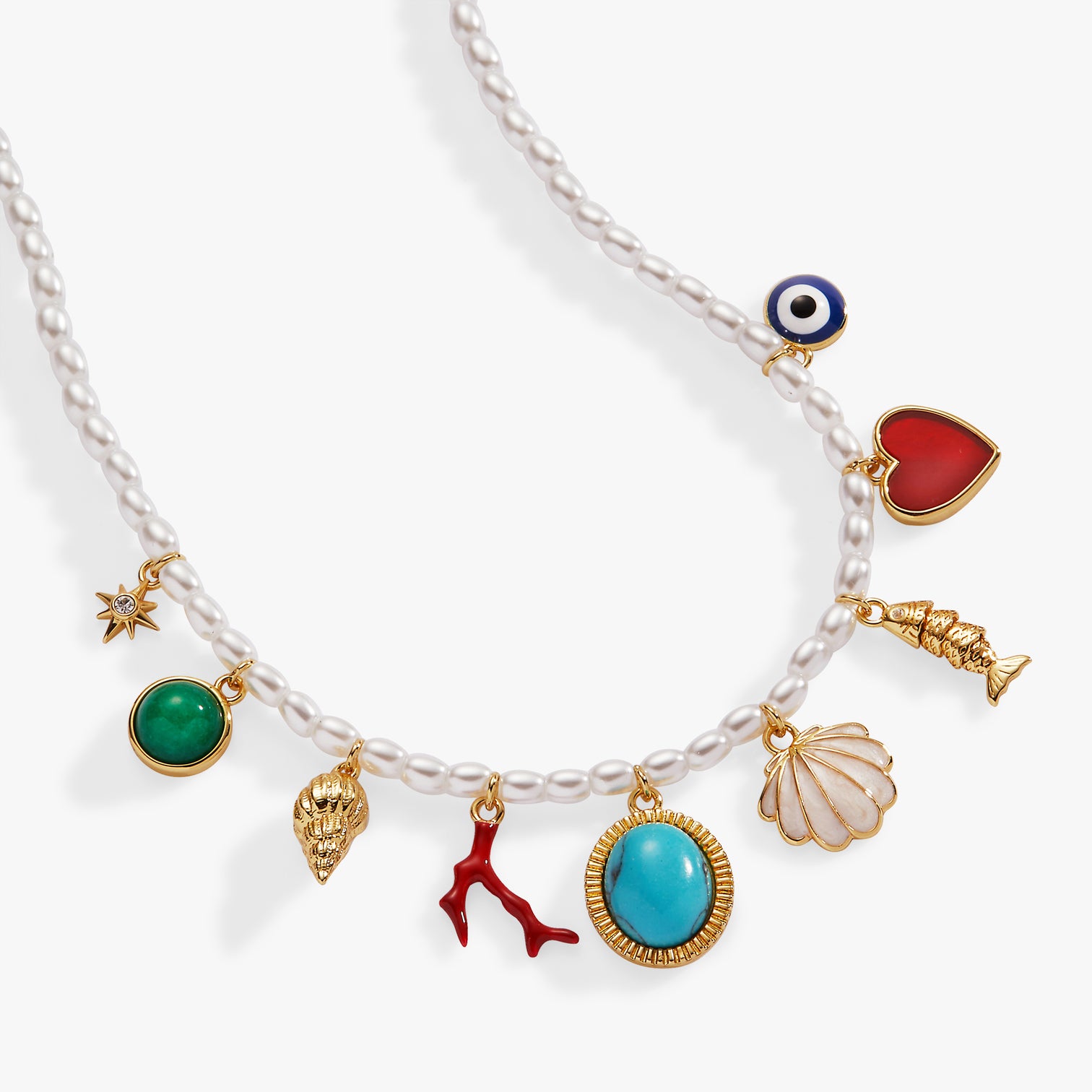 Moonlight Beach Pearl Charm Necklace | Alex and Ani – ALEX AND ANI