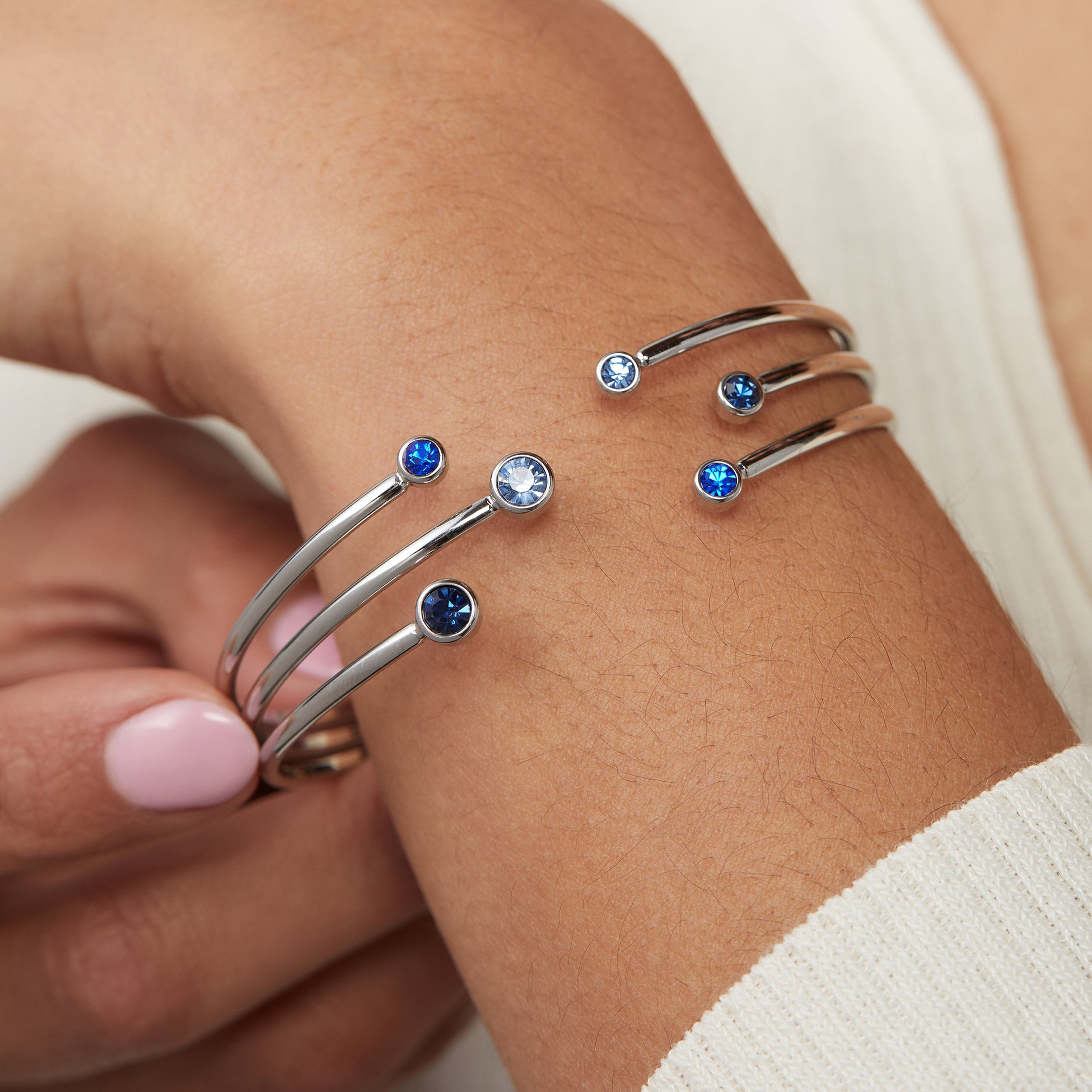 Multi Crystal Hinge Cuff Bracelet | Alex and Ani – ALEX AND ANI