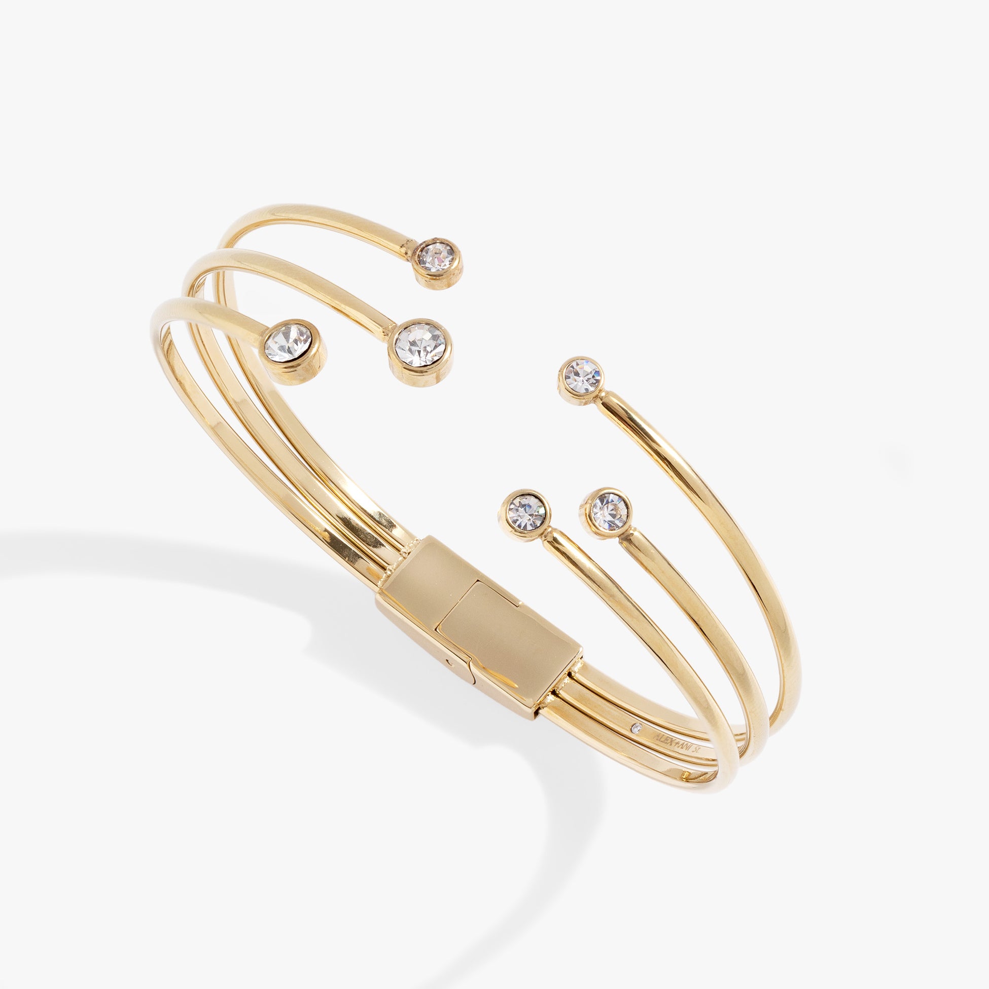 Multi Crystal Hinge Cuff Bracelet | Alex and Ani – ALEX AND ANI