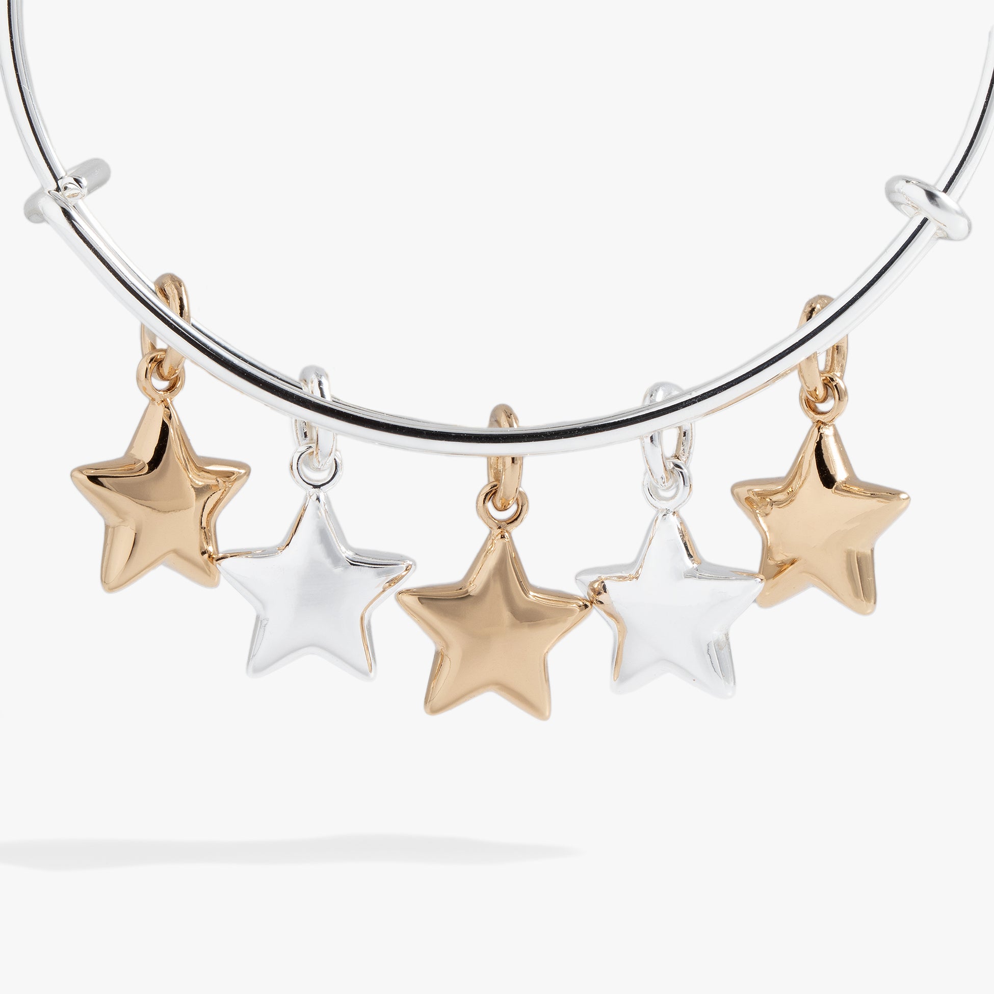 Puffy Star Multi-Charm Bangle | Alex and Ani – ALEX AND ANI
