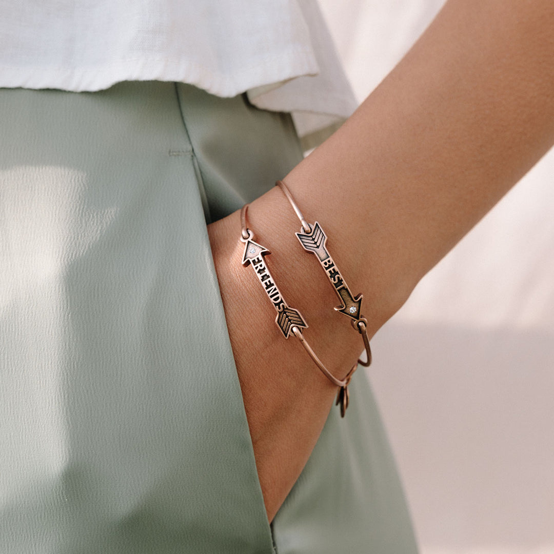 Best Friends Arrow Charm Bangles, Set of 2 - Alex and Ani – ALEX AND ANI