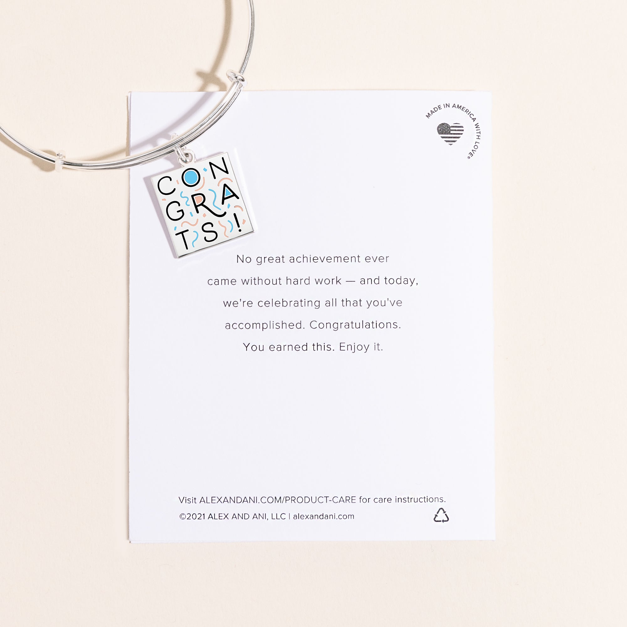 Congrats!' Charm Bangle - Alex and Ani – ALEX AND ANI