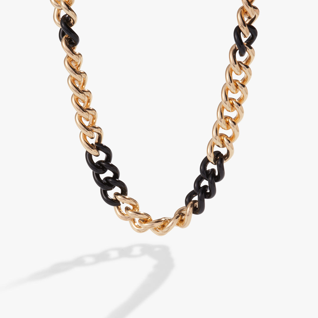 Color Block Chain Necklace, Black | Alex and Ani – ALEX AND ANI