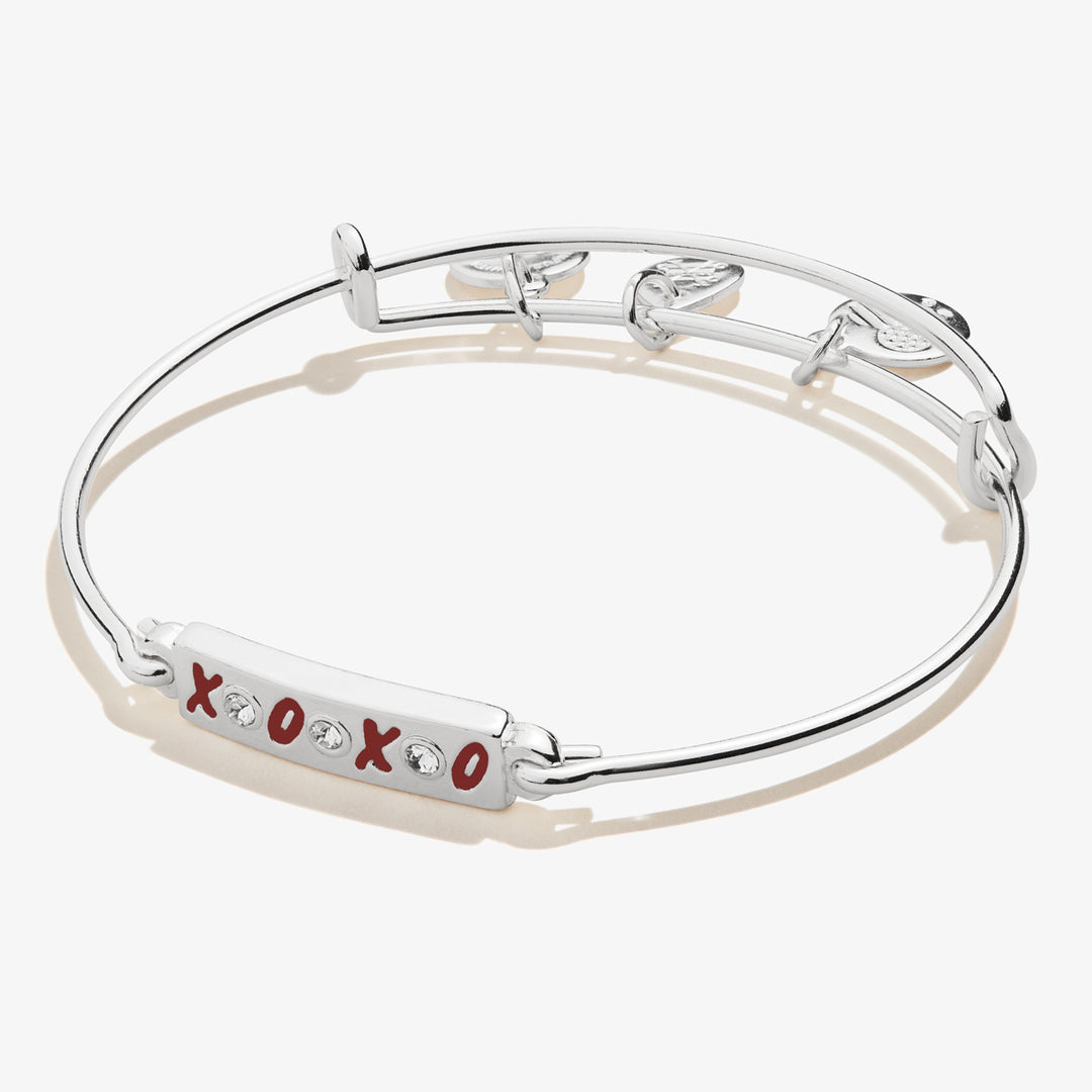 Gossip Girl XOXO Bar Charm Bangle - Alex and Ani – ALEX AND ANI