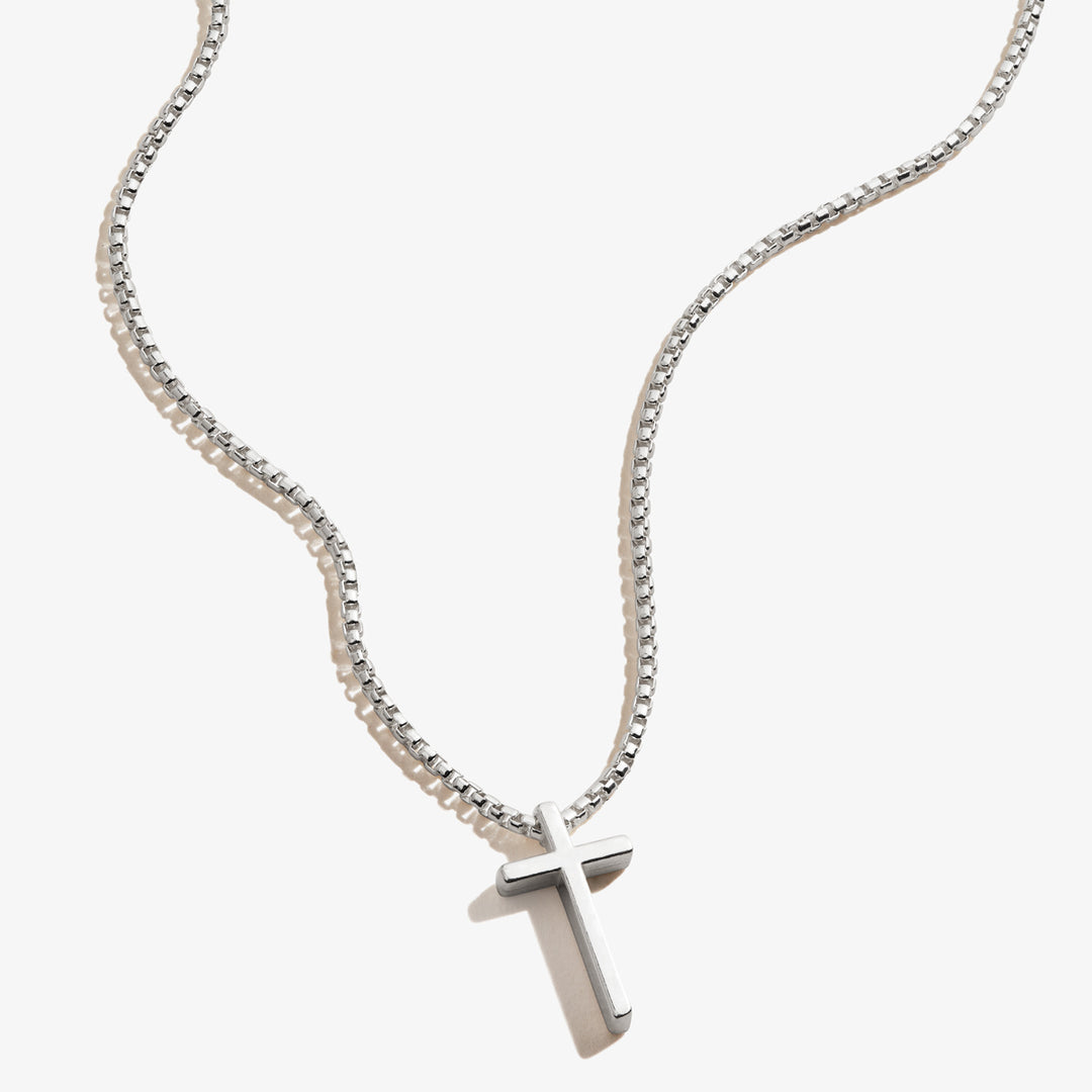 Cross Necklace, Sterling Silver – ALEX AND ANI