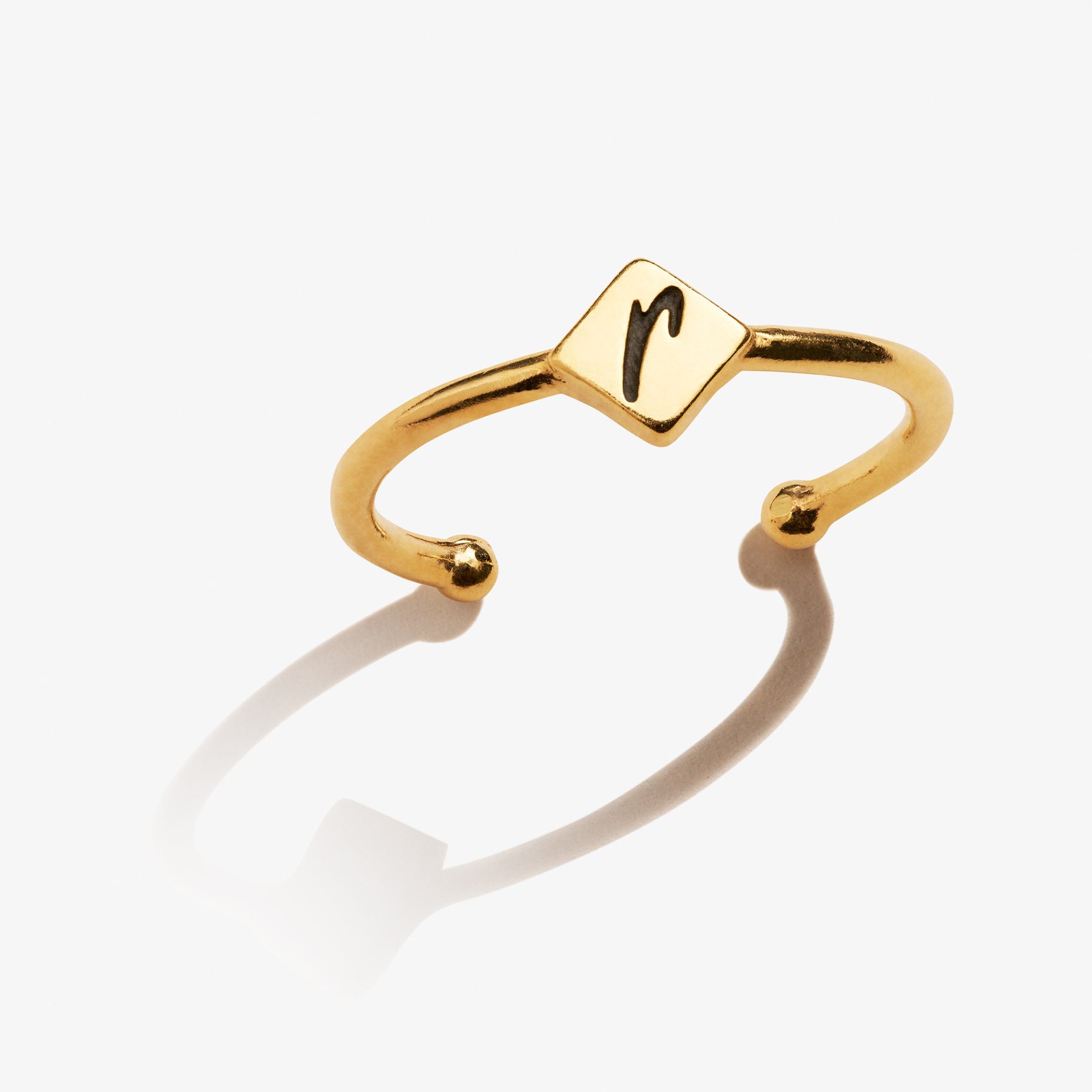 Initial R Ring, Adjustable - Alex and Ani – ALEX AND ANI