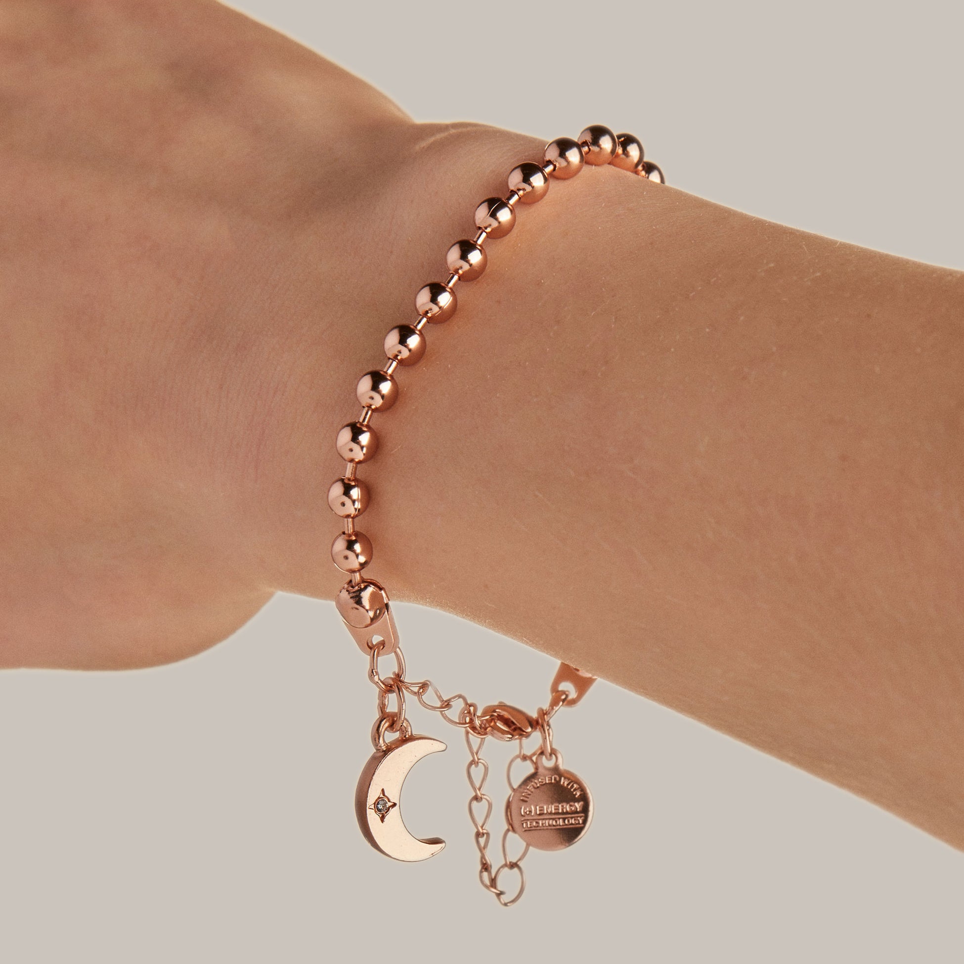Crescent Moon Ball Chain Bracelet – ALEX AND ANI