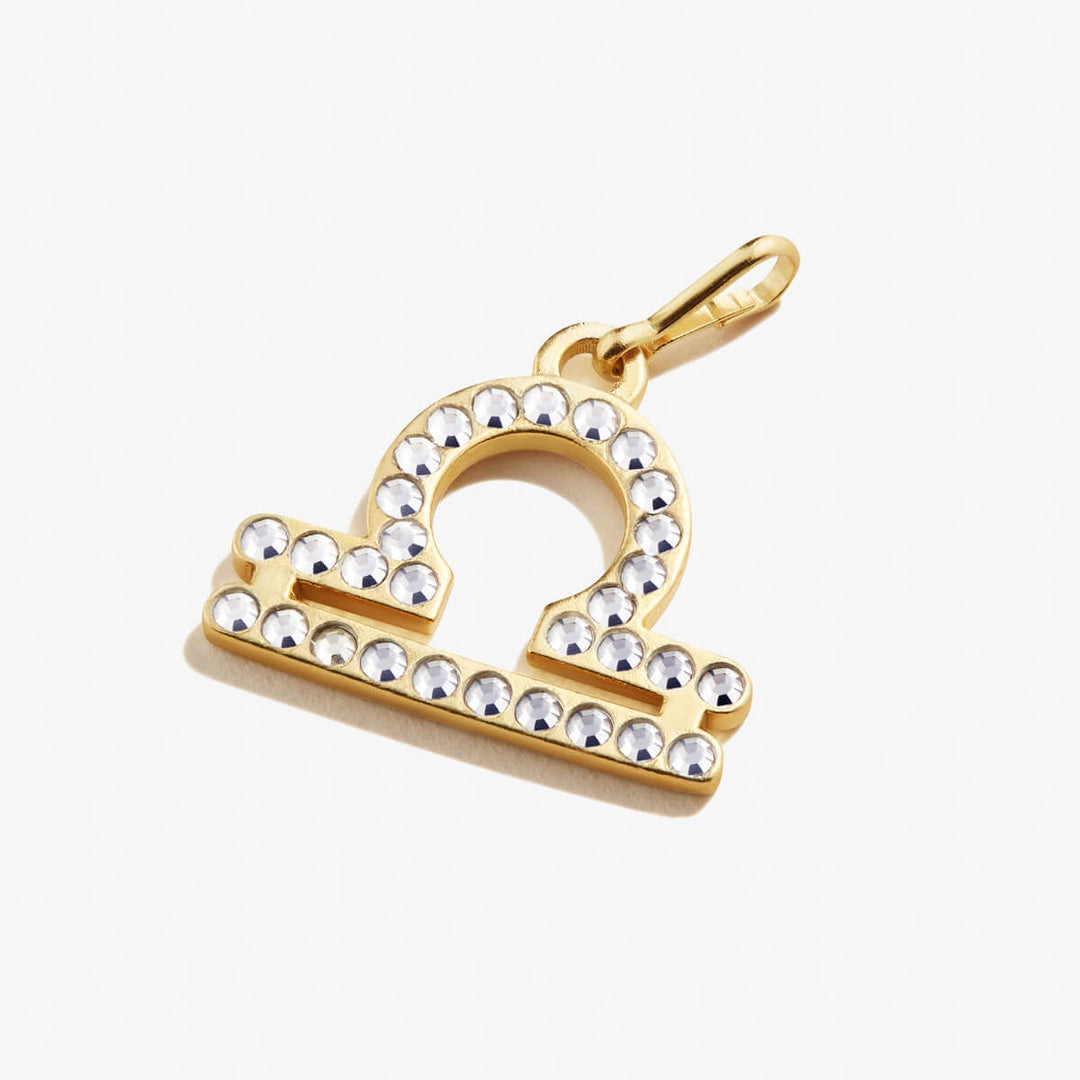Libra Zodiac Charm with Crystals – ALEX AND ANI
