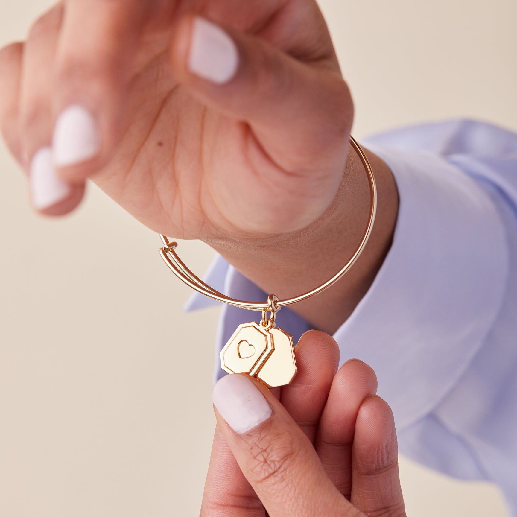 Heart Slider Charm Bangle - Alex and Ani – ALEX AND ANI