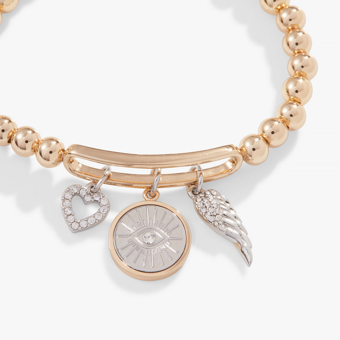 Pavé Evil Eye Stretch Bracelet | Alex and Ani – ALEX AND ANI